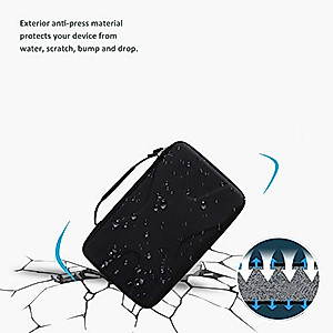 Mchoi Hard EVA Travel Case for DR. J 12.5" Portable Car Headrest Video Player/DR. J Professional 1080P Mini Projector, CASE ONLY