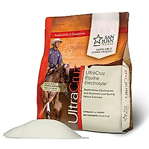 UltraCruz-364849 Equine Electrolyte Supplement for Horses, 5 lb, Powder (40 Day Supply)