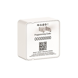 SCHLAGE BR400 Sense Wi-Fi Adapter (2.4GHz WiFi Only) | Works With SCHLAGE Sense , White