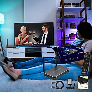 Elite+ Android Tv Box 6K with 4Gb RAM & 32 GB Media Player