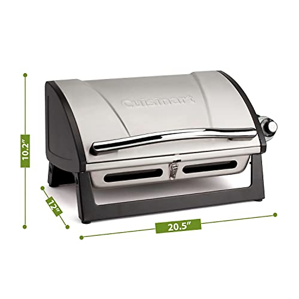 Cuisinart CGG-059C Grillster Portable Gas Grill, 146 sq. inch Cooking Space