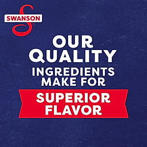 Swanson 100% Natural, Gluten-Free Chicken Broth, 8 Oz Quick Cups (Pack of 4)