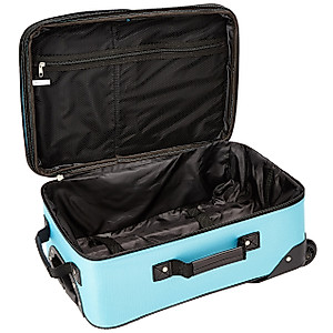 Rockland Fashion Softside Upright Luggage Set, Turquoise, 2-Piece (14/19)