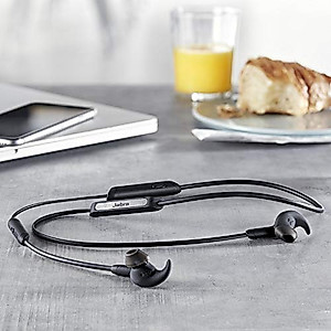 Jabra Elite 45e Alexa Enabled Wireless Bluetooth in-Ear Headphones – Titanium Black (Renewed)