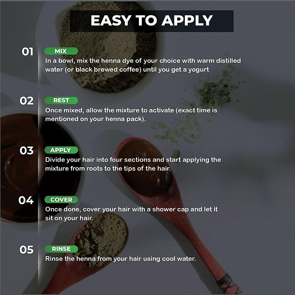 1 Pack Of Auburn Henna Hair & Beard Color/Dye 100 Grams - Natural Hair Color, Plant-based Hair Dye - The Henna Guys