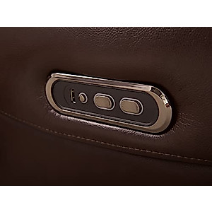 Signature Design by Ashley Latimer Power Reclining Sofa with Adjustable Headrest, Brown