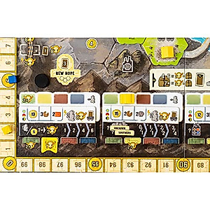 Capstone Games: Boonlake Hand Management, Exploration Strategy Board Game, 1-4 Players, Ages 14+, 40 Minute per Player Game Play Multicolor