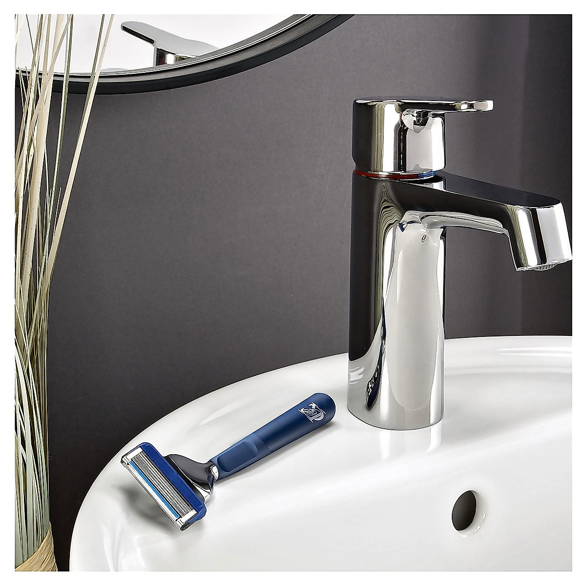 King C Gillette Shave & Edging Razor (Navy)