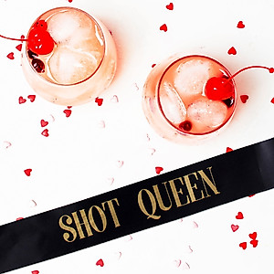 7 Bachelorette Sashes- 6 Bride Tribe Sashes and 1 Bride to Be Sash (Black)