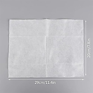 Gwroyx 100pcs Removal Mop Paper Home Kitchen Cleaning Cloth Wet and Dry Dust Mop Paper(200PCS)