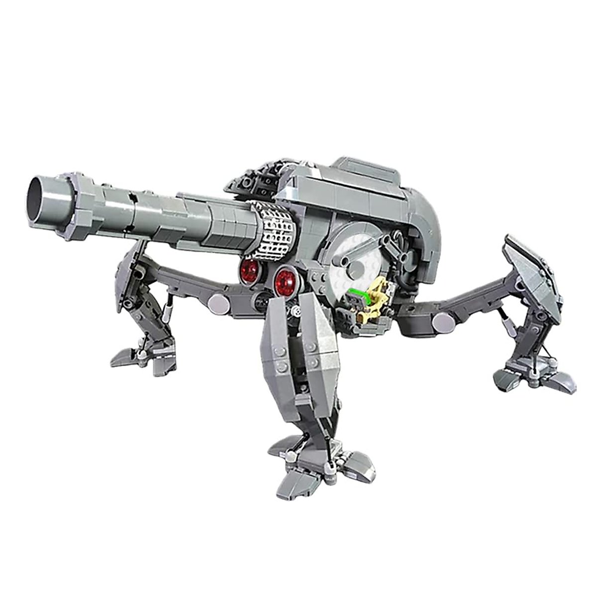 J-1 Proton Cannon Building Kit, Cclone Robot Artillery Building blocks Mecha Toy, Movie Confederacy Wars Series Weapon Collection Model (923pcs)