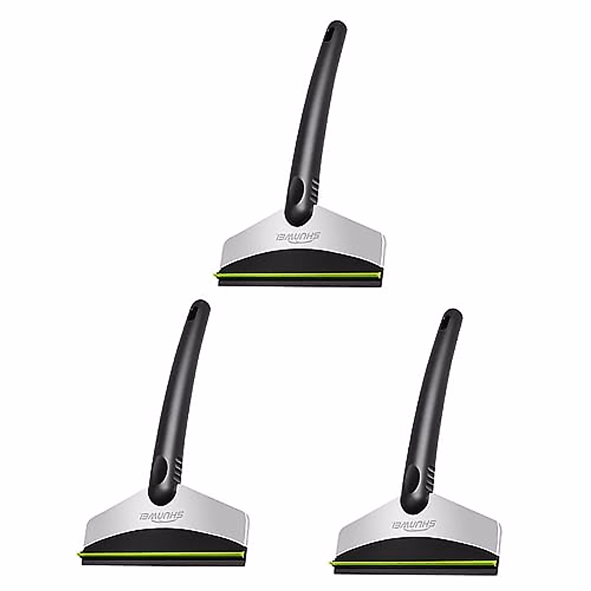 FAVOMOTO Car Stainless Steel Cleaner car Cleaner Hair Brush Cleaner Brush Wiper Blades Snow Removal Tools Car Shovel Scraper Third Generation Hair