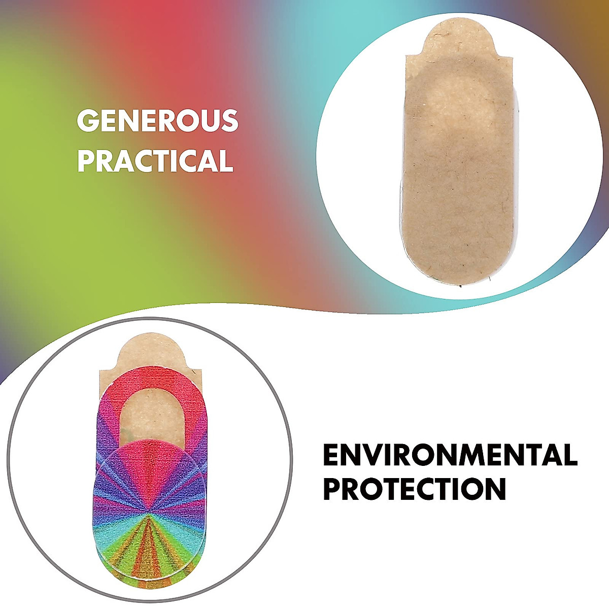 Hemobllo 3Pcs Webcam Privacy Cover Peeping Protection for & Laptops Secure Your Privacy with Design Webcam Protector