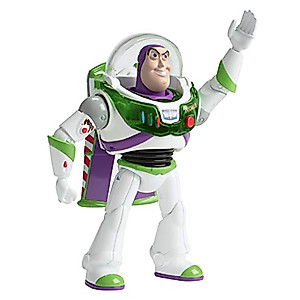 Disney Pixar Toy Story 4 Blast-Off Buzz Lightyear Figure, 7 in / 17.78 cm-Tall, with Lights, Phrases, Sounds and Pop-Out Wings, Gift for Kids 3 Years and Older [Amazon Exclusive]