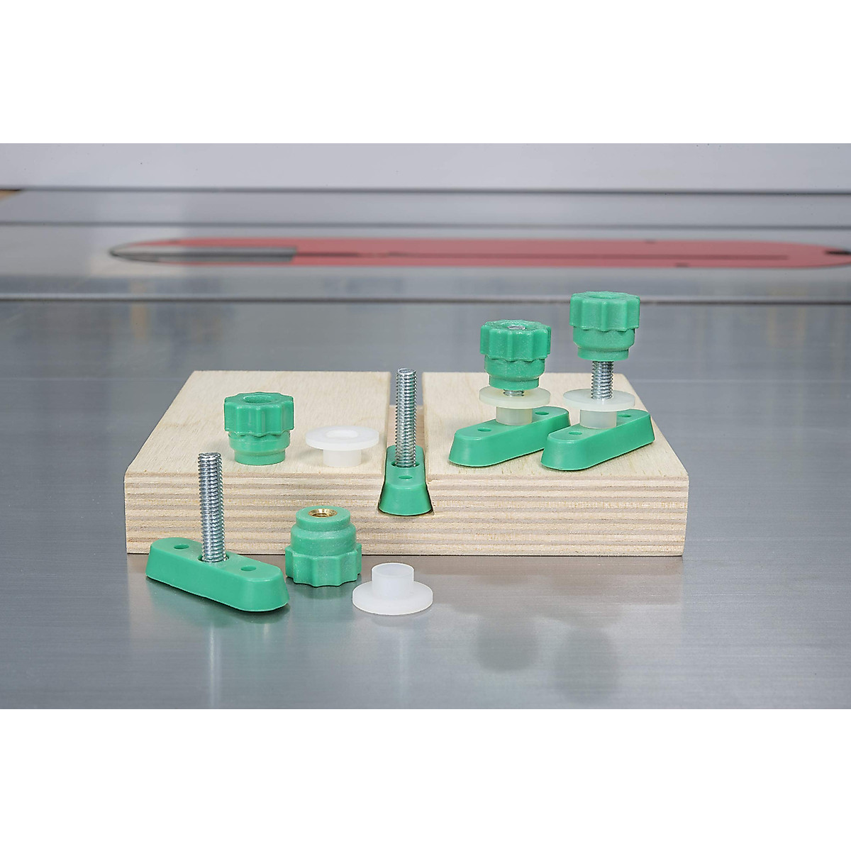 MICROJIG Matchfit DV-HK464X4 1" Dovetail Track Hardware 4-Piece