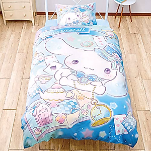 Sanrio Cinnamoroll futon Cover Single 3-Piece Set Quilt Cover Mattress Cover Pillow Cover SB-506-s