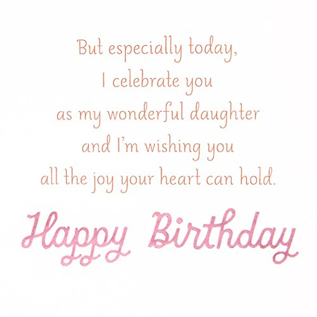 Hallmark Mahogany Birthday Card for Daughter (I Celebrate You)