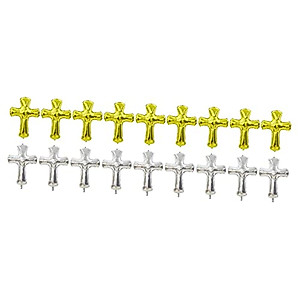 ifundom 18 Pcs Wedding Party Balloons Religious Balloons Baptism Balloons Party Decoration God Bless Baptism Decoration Kids Party Balloon Modeling Baby Girl Aluminum Film