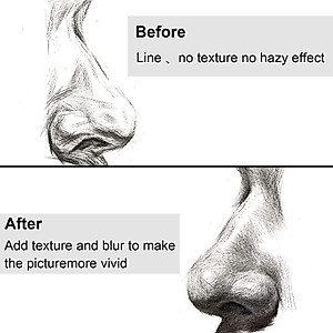 84 Pcs Blending Stumps and Tortillions, Paper Art Blenders, Art Pencils, Drawing Pencils for Student Artist Charcoal Sketch Drawing Tools, Sketch Supplies