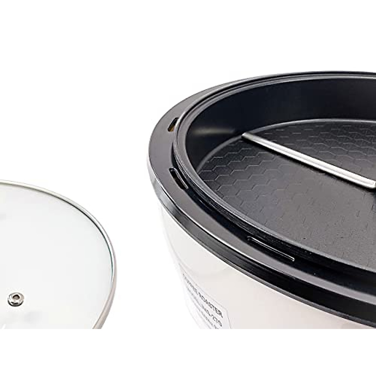 GIVEROO Household Coffee Roasters Machine with Timer 1.1lb Electric Coffee Beans Roaster 0-240℃ Non-Stick for Cafe Shop Home Use. 110V