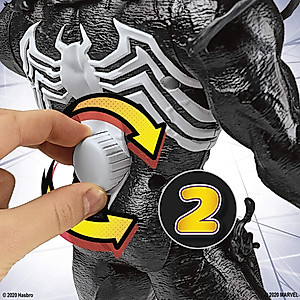 Spider-Man Maximum Venom, Venom Ooze 12.5-Inch Figure with Ooze-Slinging Action, Can of Ooze, Ages 4 and Up