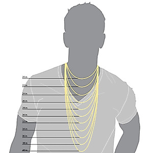 14k Rose Gold Solid Rope 2mm Chain 22" long Necklace with Lobster Claw Clasp