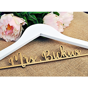 Bride Hanger, Wedding Hanger, Personalized Bride Hanger, Lady Hanger, Custom Hanger, Honor Maid, Bridesmaid, Doctor, Doctor Graduation Dress Hanger