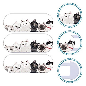 SOLUSTRE Web Cam Web Cam 15pcs Slide Laptop Cat Blocker Pattern Cartoon for Cover Camera Phone Webcam Computer Camera Computer Camera