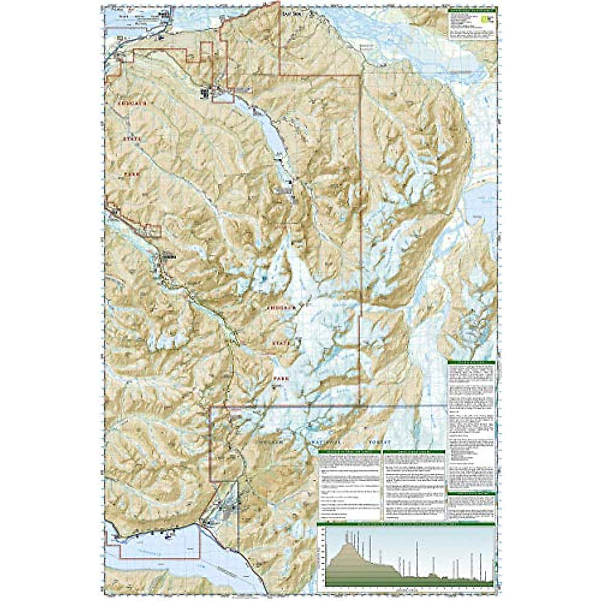 Chugach State Park, Anchorage Map (National Geographic Trails Illustrated Map, 764)