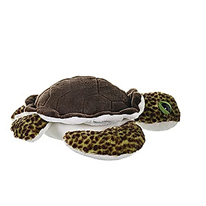 Wild Republic Sea Turtle Plush, Stuffed Animal, Plush Toy, Gifts for Kids, Cuddlekins 12 Inches , Green