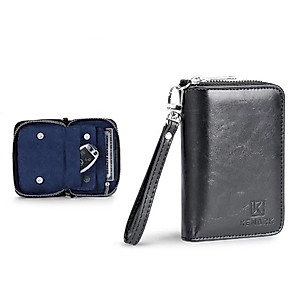 KENARK KK1-DB Portable Faraday Bag - Protect Vehicle Key from Signal Amplification & Cloning - Black, 1 Pouch, None, Cars, Trucks, Motorcycles