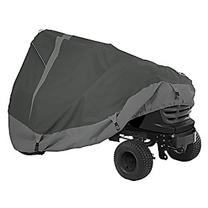 Classic Accessories StormPro Waterproof Heavy-Duty Lawn Tractor Cover, Fits tractors with decks up to 54 in