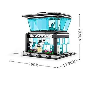 General Jim's Modular City Retail Cell Phone Building Blocks Store | Urban Electronics Emporium Building Set