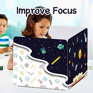 24 Pack Privacy Shields for Student Desks, Colored Classroom Privacy Folders for Students, Privacy Boards for Test and Desk Dividers (16"W x 12"H x 13"D)