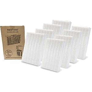 Nispira HPA300 HPA200 Filter R Replacement for Honeywell Air Purifier InSight HPA5300 HPA100 HPA090 HPA250 HPA200 HPA5300 True HEPA HRF-R1 HRF-R2 HRF-R3. 8 Packs