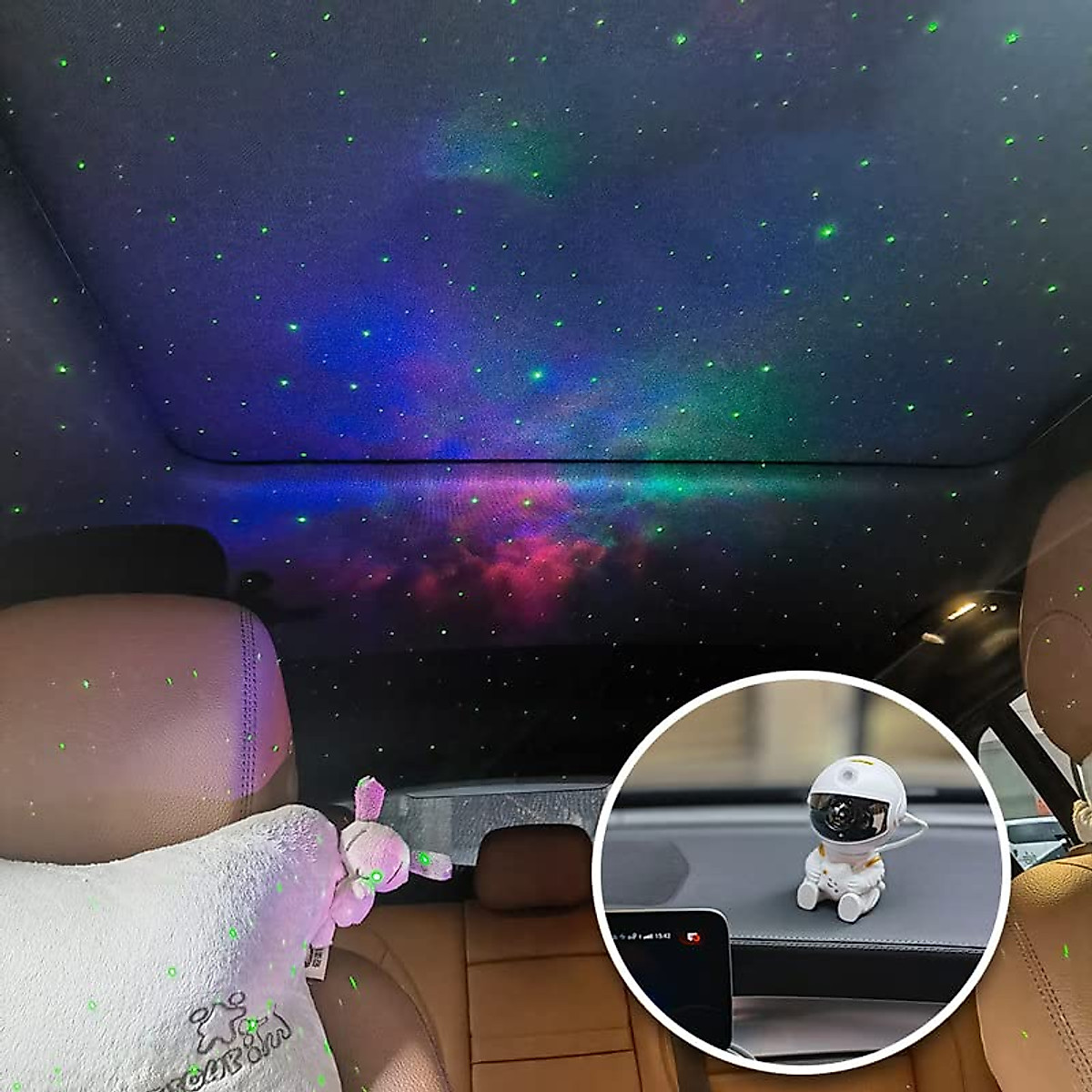 Astronaut Star Projector, Galaxy Projector, Star Night Light Projector. Galaxy Bedroom Projector, Adult Playroom/Kids Room/Home Theater/Ceiling/Room Decoration