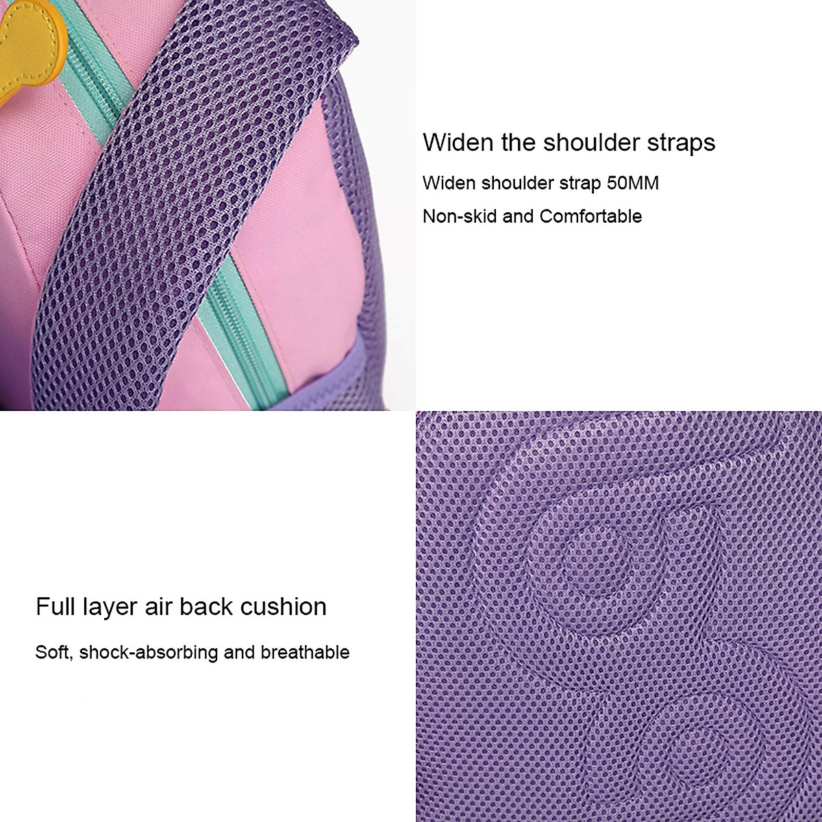 CAMTOP Cute Kids Toddler Backpack Girls Small 3D Cartoon School Bookbags Age 1-3 Daycare Nursary Travel Bags (Butterfly-Pink)