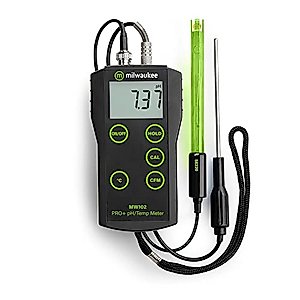 Milwaukee MW102 Digital pH/Temperature Meter w/ATC