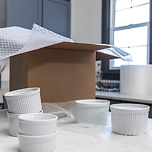 Duck Brand Stretch Wrap With Handle, 20 Inch x 1000 Feet, Clear, Single Roll & Duck Brand Bubble Wrap Roll, 12” x 175’, Original Bubble Cushioning