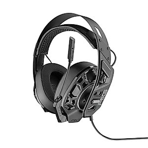 RIG 500 PRO HS GEN 2 Competition Grade Playstation Gaming Headset for PS4, PS5 and Nintendo Switch - 50mm Speaker Drivers - Flip-to-Mute Microphone - Black