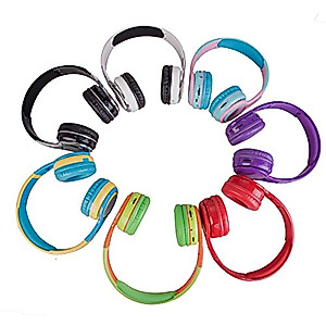 Contixo KB-2600 Kid Foldable Wireless Bluetooth Headphone Green