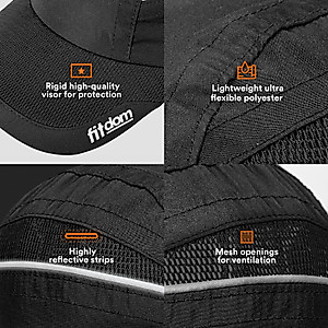 Fitdom Lightweight All Sports Cap Perfect Hat for Running, Hiking, Tennis, Golf & More White