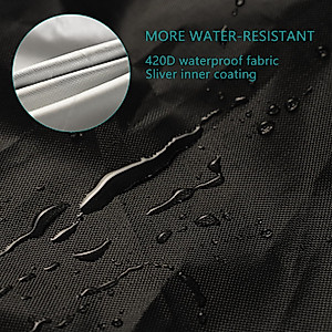 RUMIDOPH Christmas Tree Storage Bag, Outdoor Cushion Storage Bag 65 Inch Waterproof Extra Large Patio Cushion Storage Bags with Zipper, Xmas Tree Bag Holder