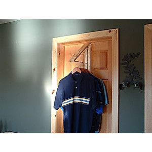 InstaHANGER Country Classic Closet Organizer, The Original Folding Drying Rack, Wall Mount