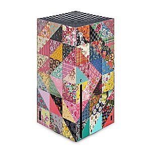 Head Case Designs Officially Licensed Rachel Caldwell Quilt Art Mix Vinyl Sticker Gaming Skin Decal Cover Compatible With Xbox Series X Console