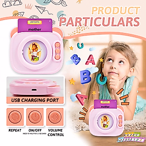 Supplim Toddlers Montessori Toys for 1 2 3 4 5 Year Old Boys Girls - Preschool Learning Autism Sensory Toys Autistic Children Speech Therapy Toys Talking Flash Cards 224 Sight Words