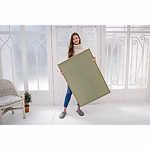 BJDesign Japanese Traditional Igusa (Rush Grass) Tatami Floor MattressTatami mat, Twin XL. Made in Japan