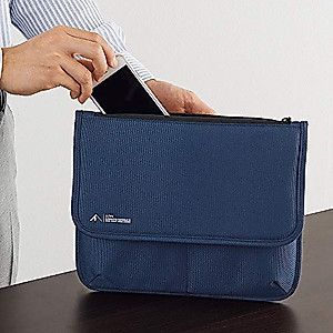 LIHIT LAB Tablet Sleeve with Pockets, 11.5 x 1 x 9.5, Black (A7767-24)