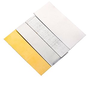 16Pcs Zinc Anodes Anode Electrode Strips for Electroplating Kit and Fruit Power Experiments Supplies