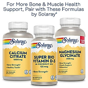 Solaray Magnesium Amino Acid Chelate 200 mg, Chelated Magnesium Supplement for Bone Health, Heart Health and Muscle Function Support, Vegan, 60-Day Money Back Guarantee, 100 Servings, 100 VegCaps